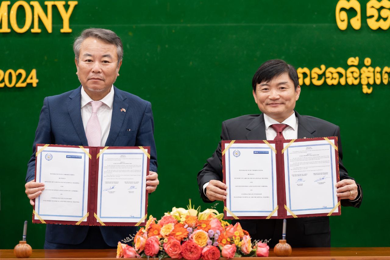 ក្រសួងការងារ និងសមាគមពាណិជ្ជកម្មកម្ពុជា-ជប៉ុន(JBAC ...